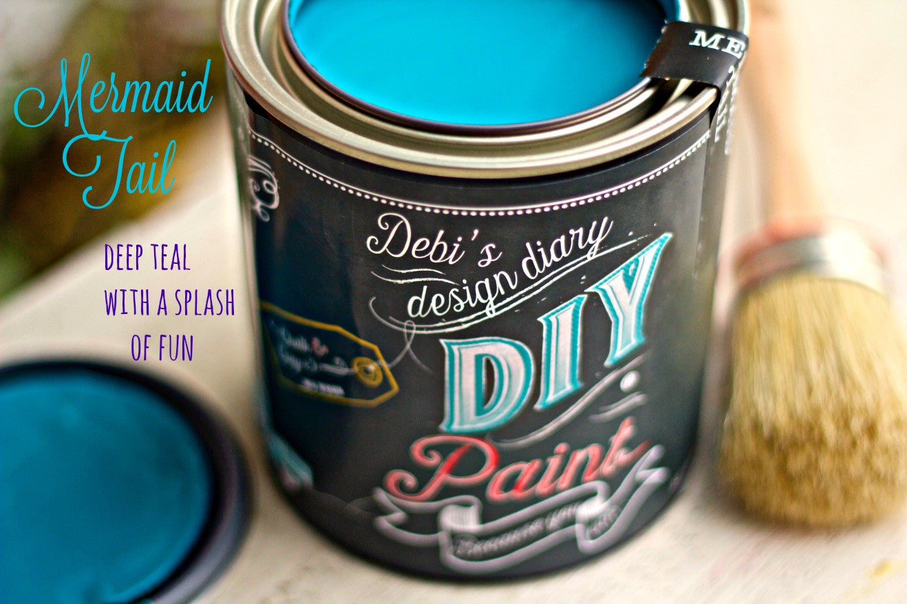 Mermaid Tail DIY Paint – Tracy M Creations